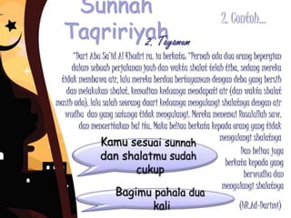 Macam-Macam Sunnah Nabi saw | PPT