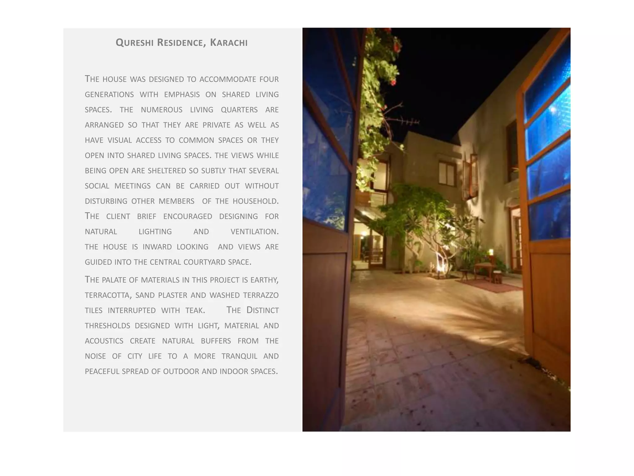 Qureshi Residence | PPTX | Interior Decorating | Home & Garden