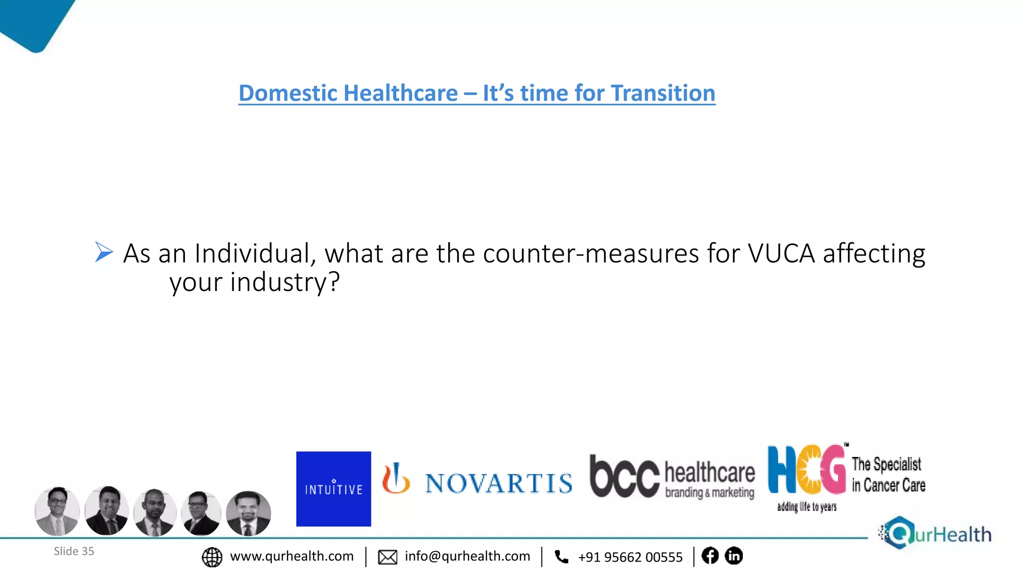 Healthcare Marketing, Branding & Communications in a VUCA World | PPTX