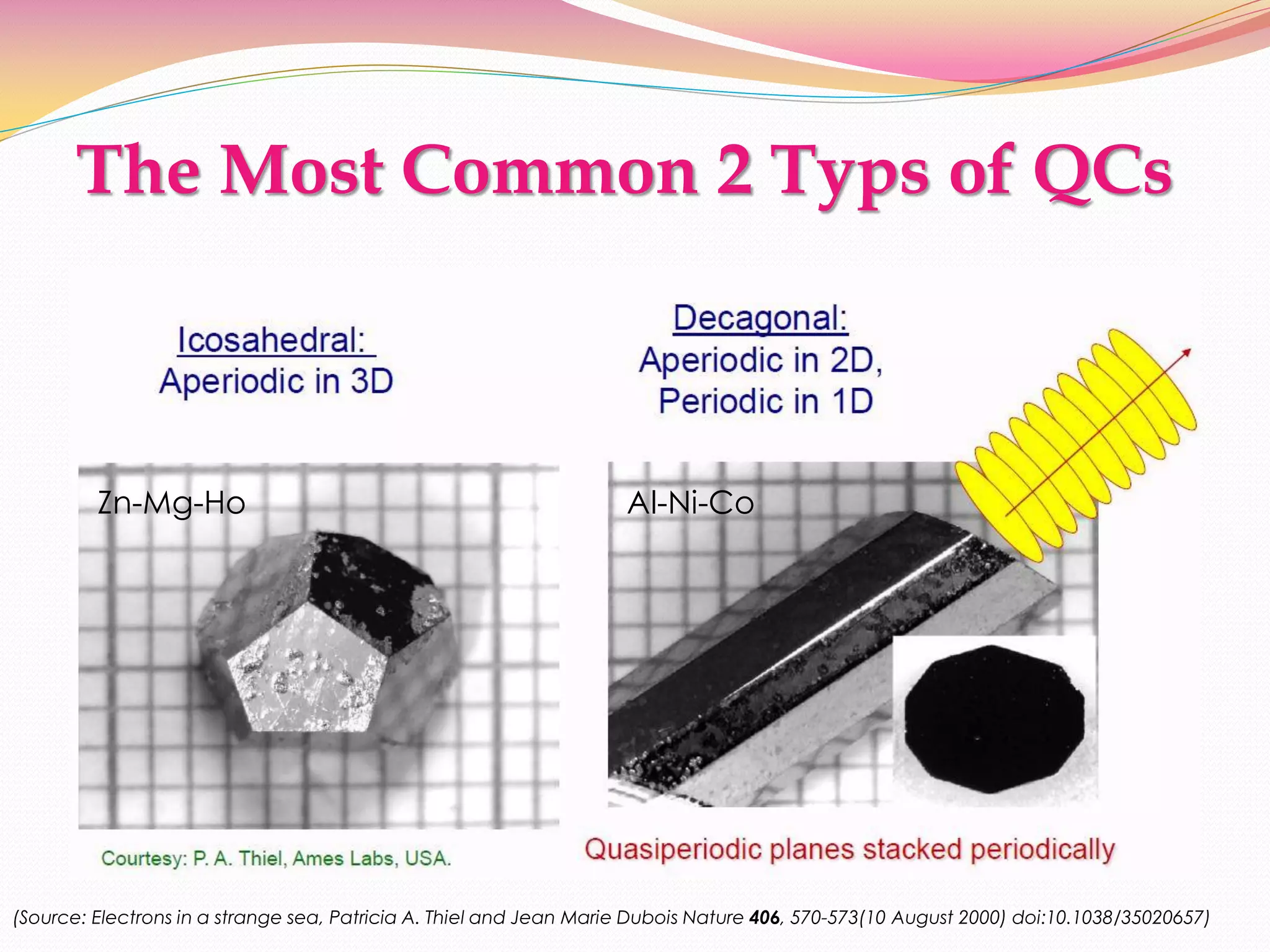 An Introduction to QUASICRYSTALS, by Mr.Govahi | PDF