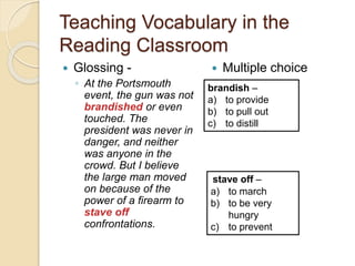 Teaching Vocabulary Learning Strategies | PPTX