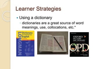 Teaching Vocabulary Learning Strategies | PPTX