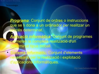 Què és la informàtica | PPT