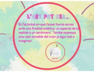 Què és l'art? | PPT