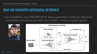 Qu speaker series 14: Synthetic Data Generation in Finance | PPT