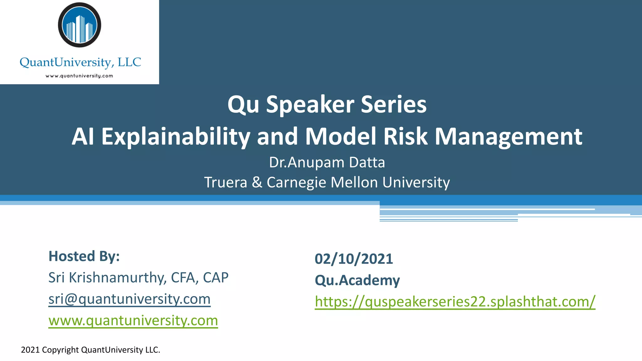 AI Explainability and Model Risk Management | PDF