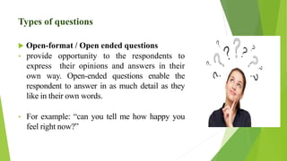 Designing Research Questionnaire & checklist | PPTX