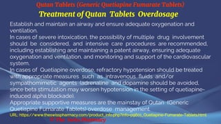 Qutan Tablets (Generic Quetiapine Fumarate Tablets) | PPT