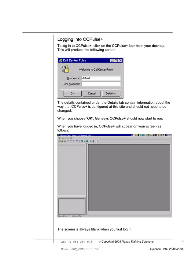 CCPulse Genesys | PDF
