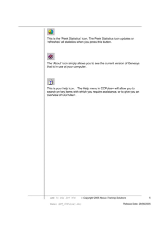 CCPulse Genesys | PDF