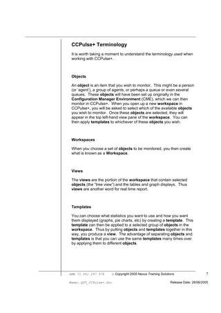 CCPulse Genesys | PDF