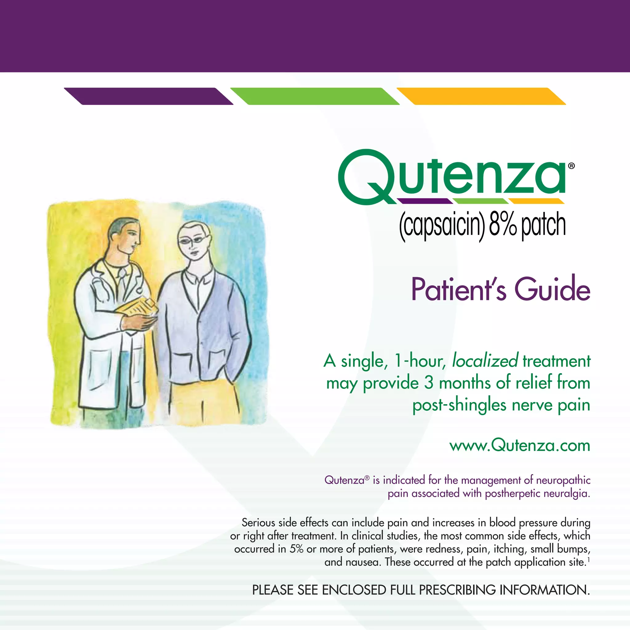 Qutenza Patient Guide | PDF