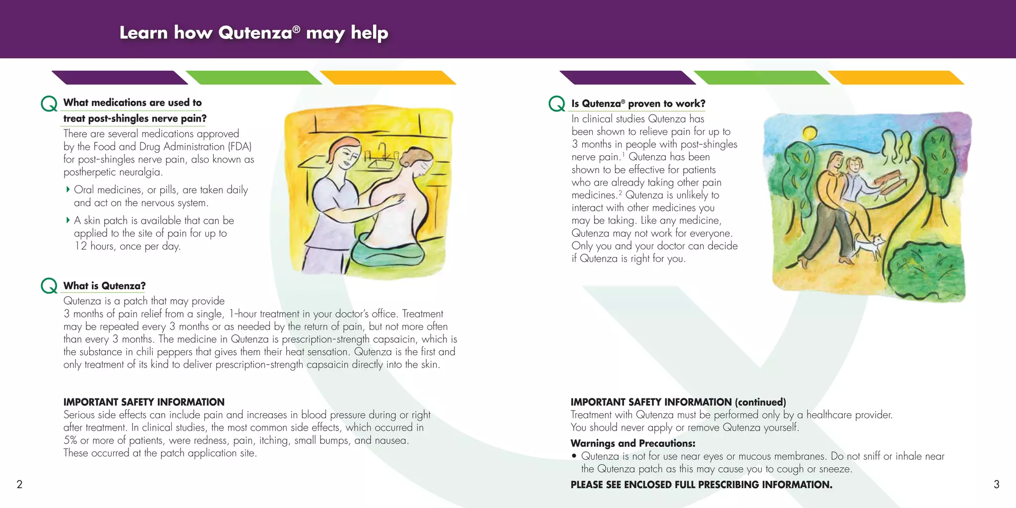 Qutenza Patient Guide | PDF