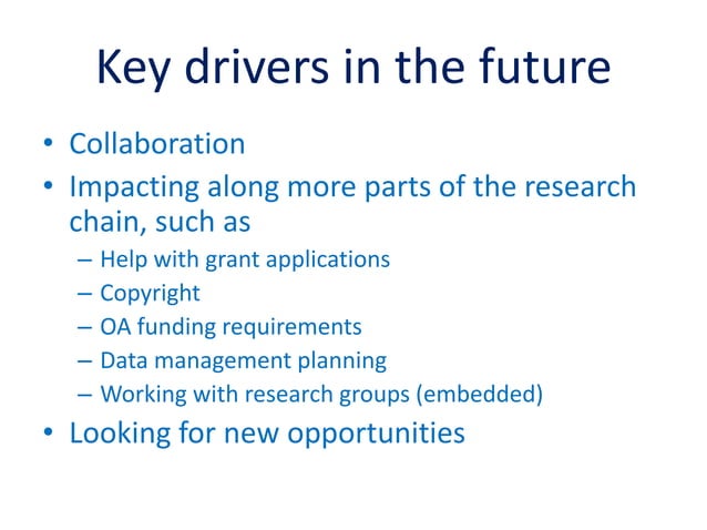 Research Support Services ECU Library | PPTX