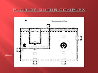 Qutub Minar Complex Plan