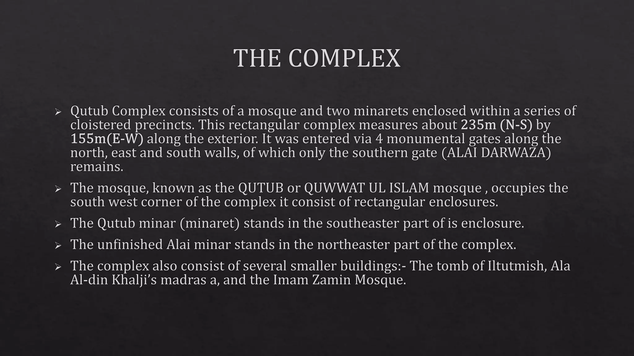 QUTUB COMPLEX | PPTX