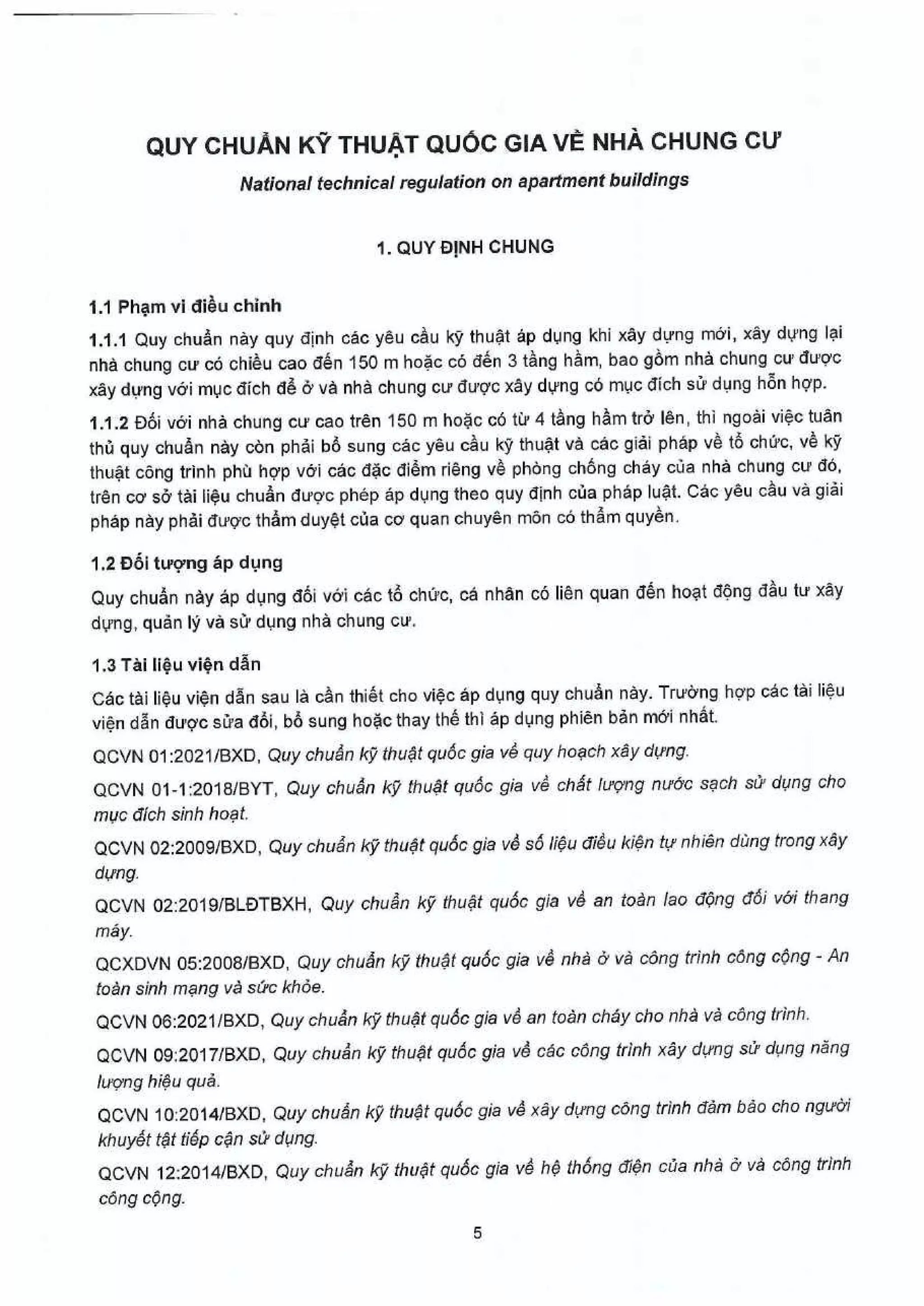 Quy chuẩn Việt Nam QCVN 04:2021/BXD | PDF