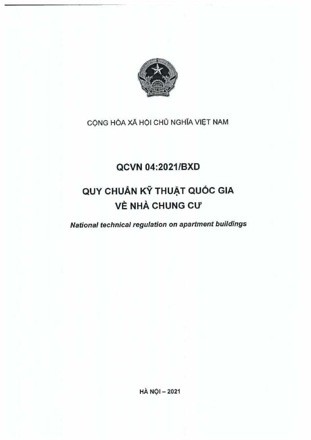 Quy chuẩn Việt Nam QCVN 04:2021/BXD | PDF