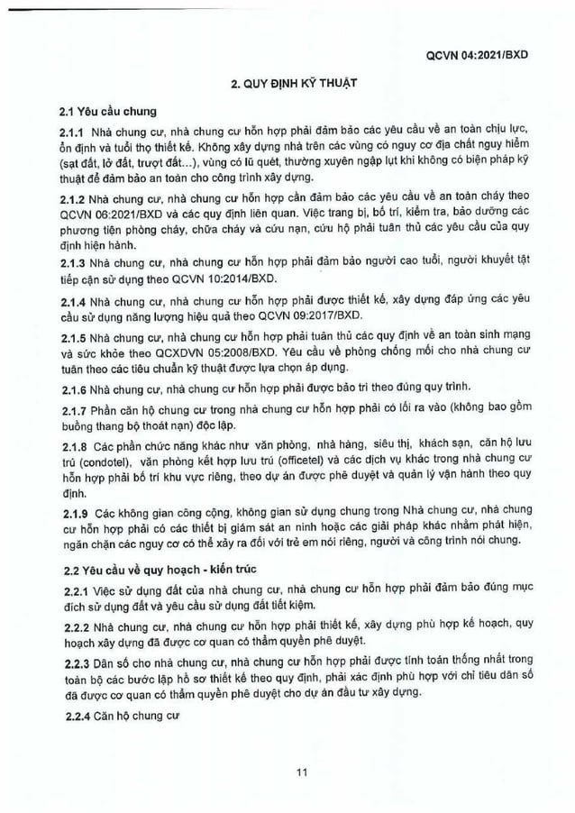 Quy chuẩn Việt Nam QCVN 04:2021/BXD | PDF
