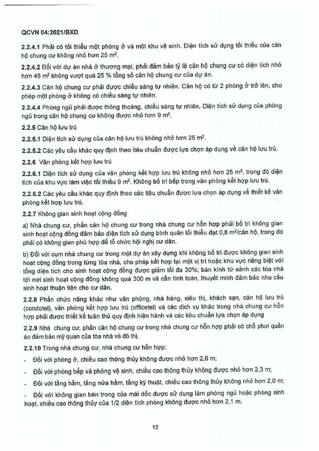 Quy chuẩn Việt Nam QCVN 04:2021/BXD | PDF