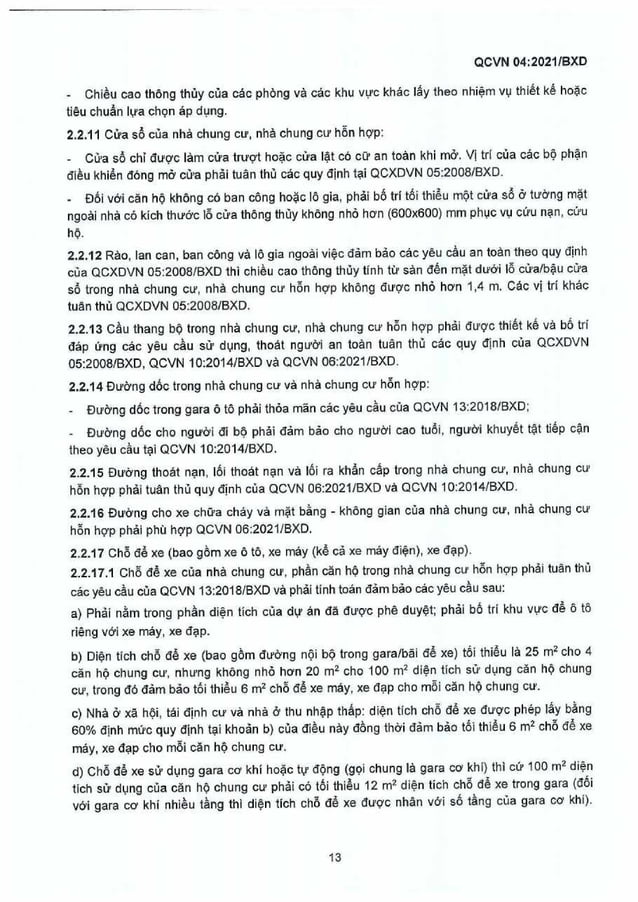 Quy chuẩn Việt Nam QCVN 04:2021/BXD | PDF