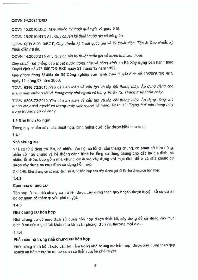 Quy chuẩn Việt Nam QCVN 04:2021/BXD | PDF