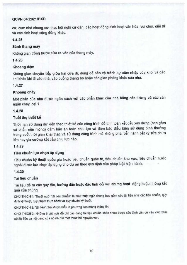 Quy chuẩn Việt Nam QCVN 04:2021/BXD | PDF