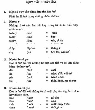 Quy tac-phat-am-tieng-anh | PDF