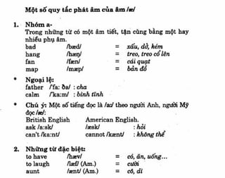 Quy tac-phat-am-tieng-anh | PDF