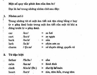 Quy tac-phat-am-tieng-anh | PDF