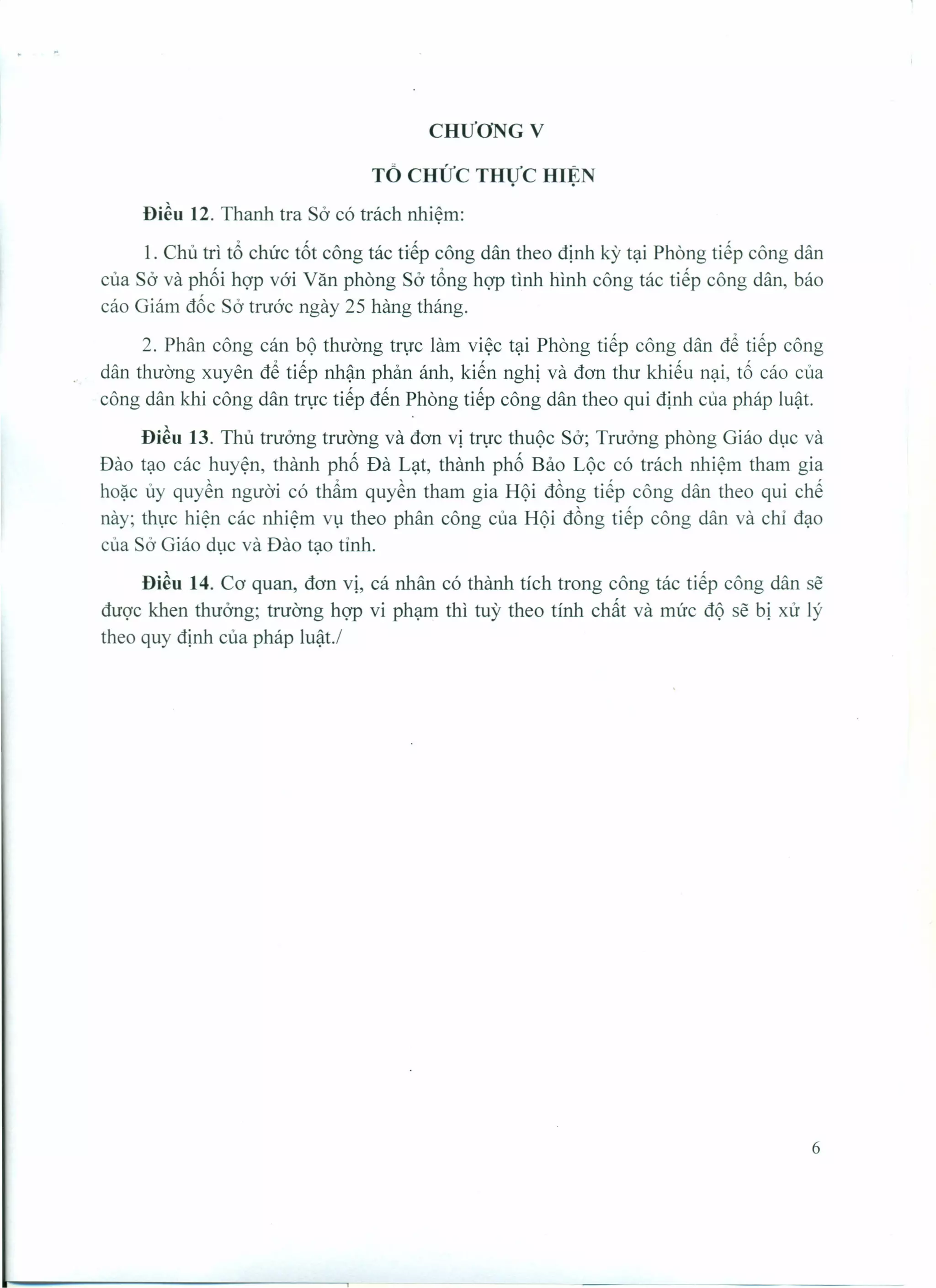 Quy che tiep dan | PDF