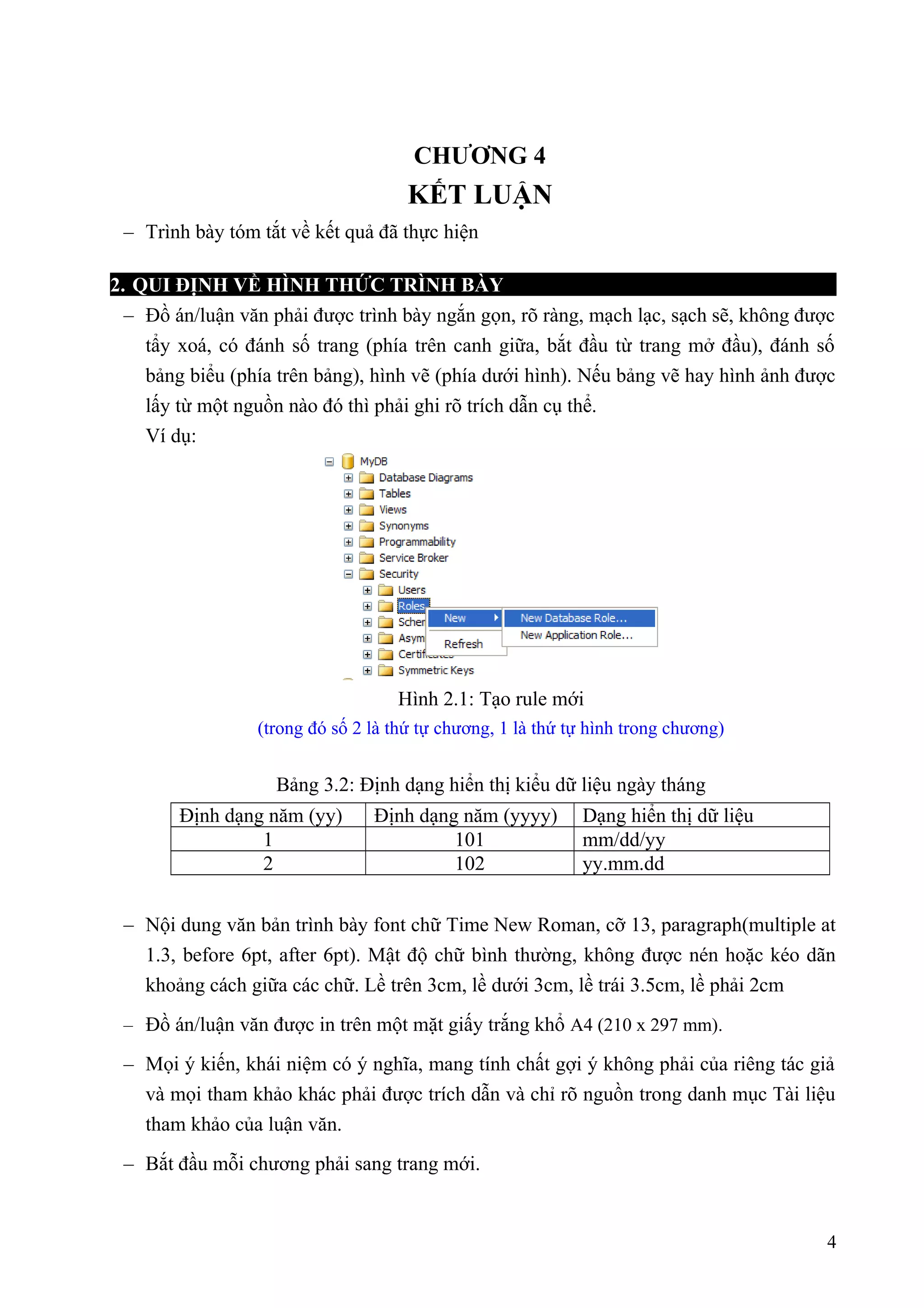 Quy dinh ve mau do an | DOC