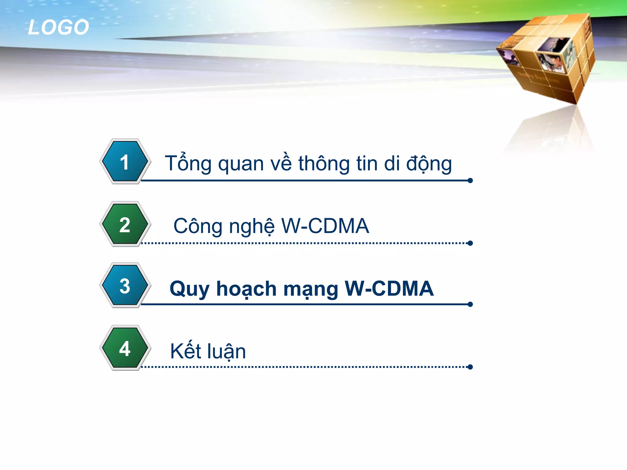 Quy hoach mang w cdma | PPT