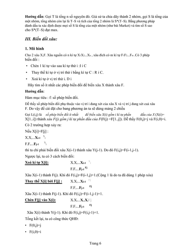 Quy hoạch động | PDF