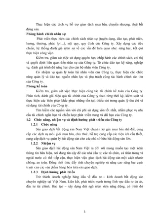 Đề tài: Quy trình bán hàng bất động sản, Đất nền tại cty BĐS Lâm Phát | DOCX
