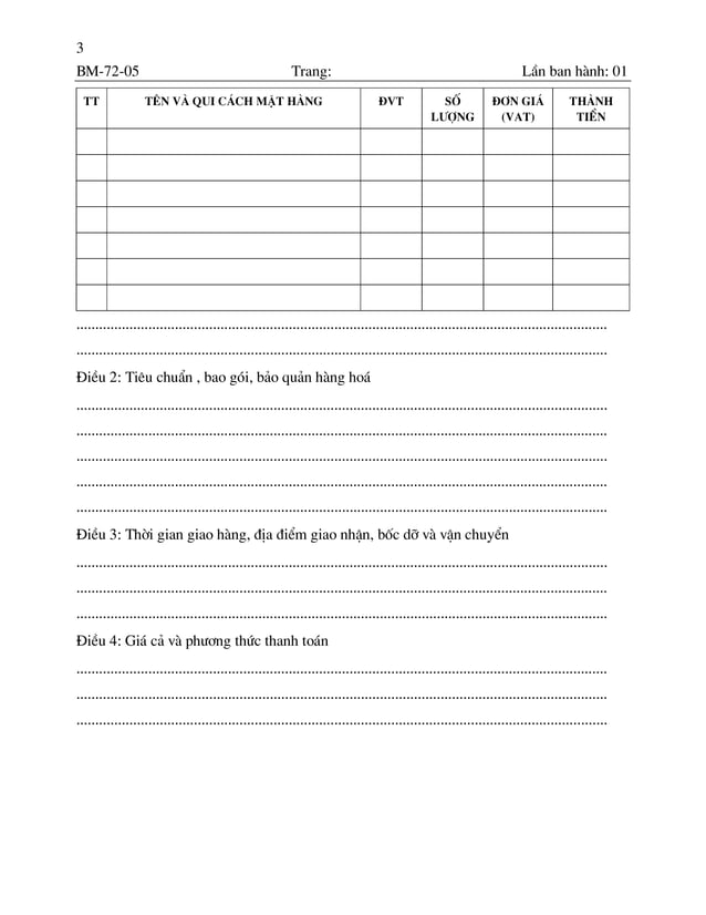 Quy trinh ban hang qt 72-01 | PDF | Free Download