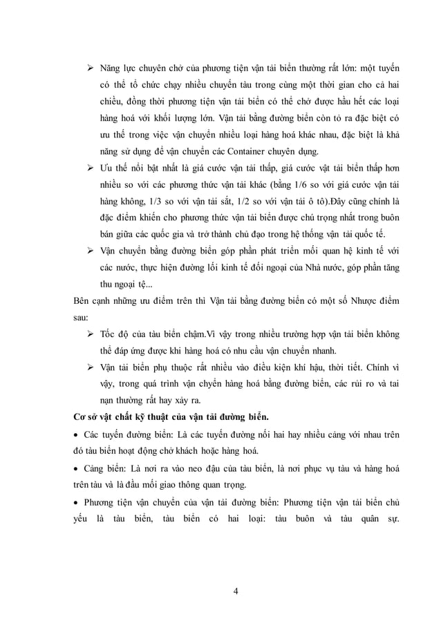 Quy trình giao nhận hàng hóa xuất nhập khẩu bằng container đường biển của công ty geodis việt ...