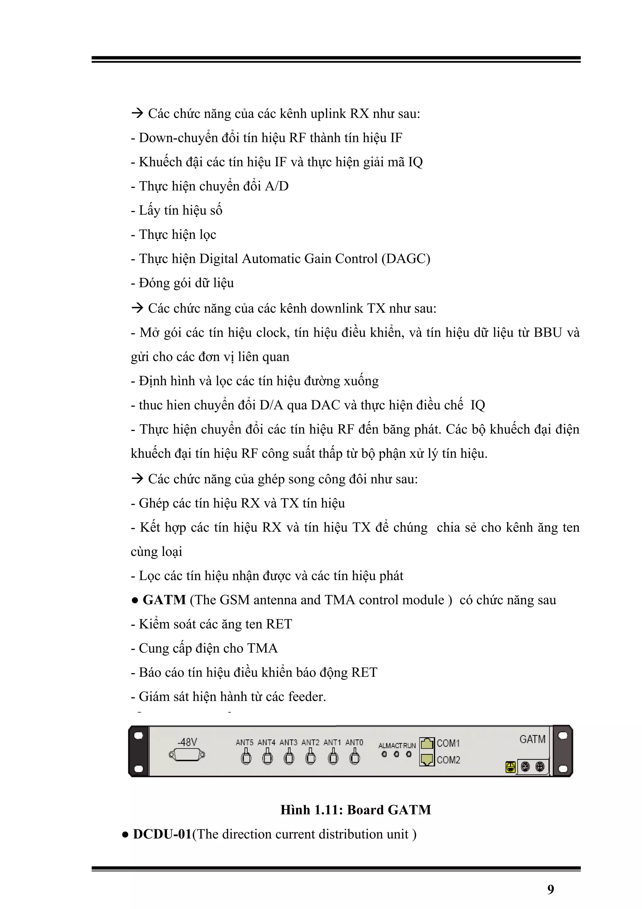 Quy trinh lap dat tram bts 3900 huawei | DOC