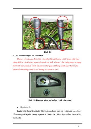 Quy trinh lap dat tram bts 3900 huawei | DOC