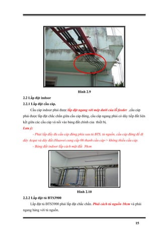 Quy trinh lap dat tram bts 3900 huawei | DOC