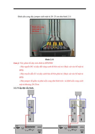 Quy trinh lap dat tram bts 3900 huawei | DOC