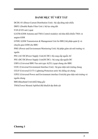 Quy trinh lap dat tram bts 3900 huawei | DOC