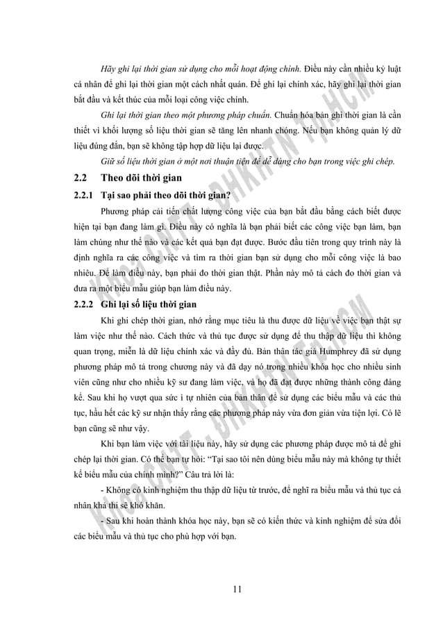 Quy trinh phat trien phan mem ca nhan (psp) va ung dung | PDF