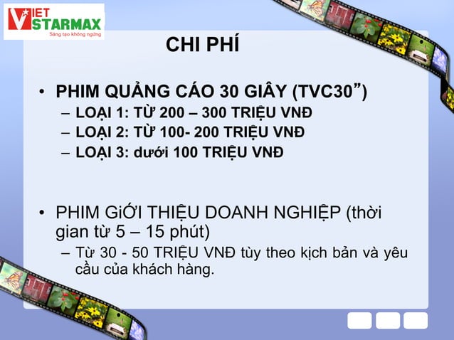 Quy trinh san xuat tvc vietstar media vietstarmax Media | PPT