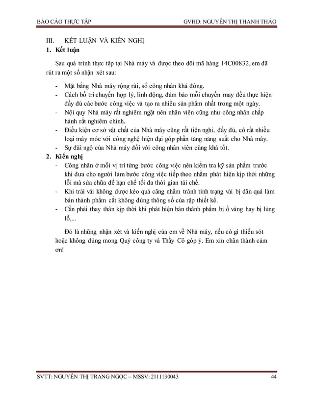 BÁO CÁO THỰC TẬP NGÀNH MAY - Quy trình chuẩn bị sản xuất mã hàng quần jean - trường cao đẳng ...