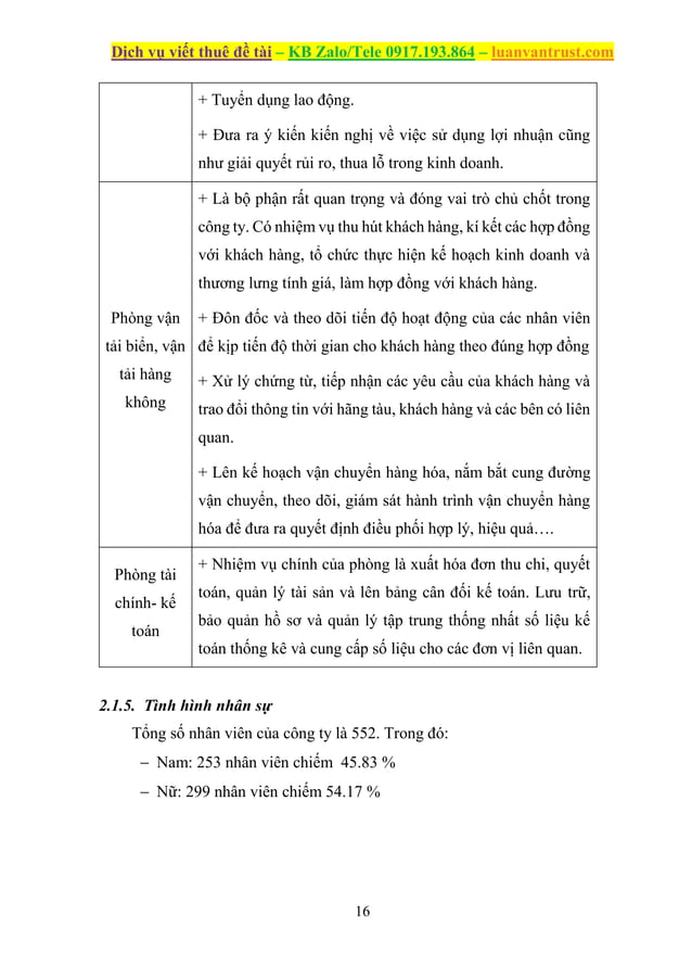 Quy trình giao nhận hàng hóa nhập khẩu (hàng lẻ - lcl) tại công ty db ...