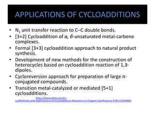 Cycloaddition Reactions | PPTX