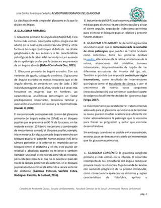 Revision bibliografica glaucoma | DOCX