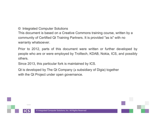 QVariant, QObject — Qt's not just for GUI development | PDF ...