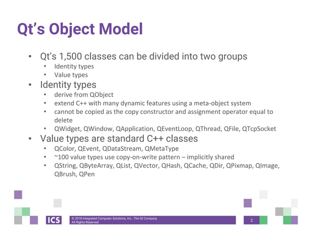 QVariant, QObject — Qt's not just for GUI development | PDF ...